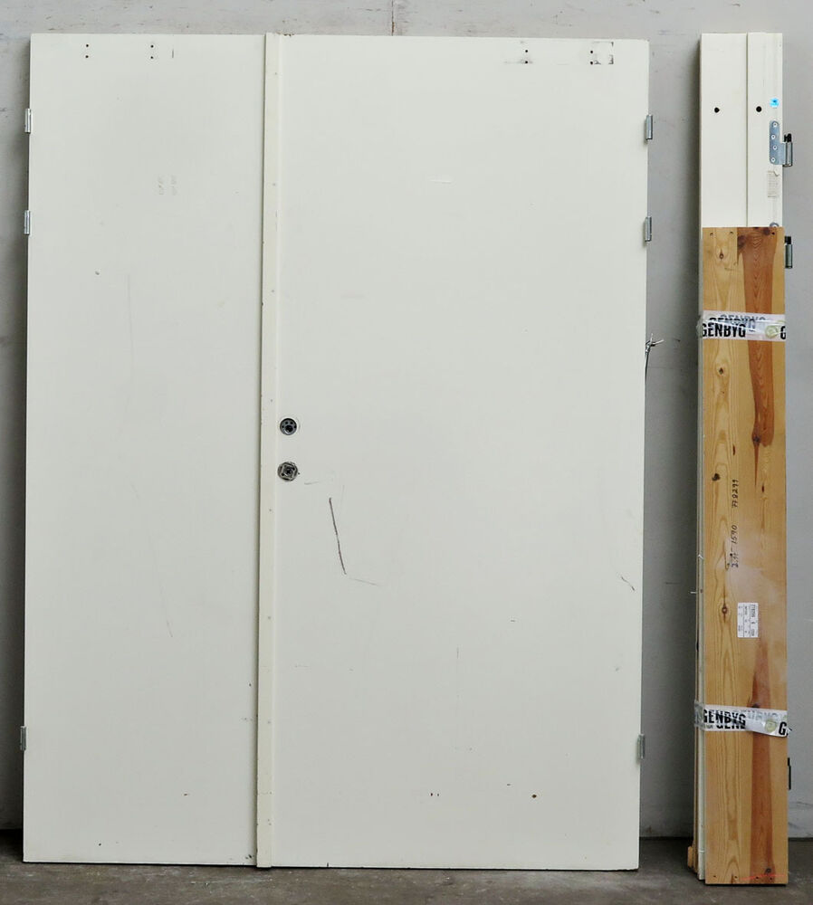 Swedoor dobbelt branddør BD30 med karm M16 - Genbyg