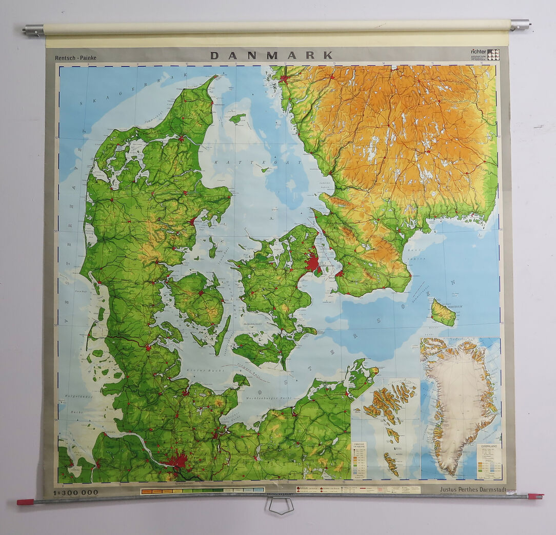 Danmarkskort 1: 300.000 - Genbyg