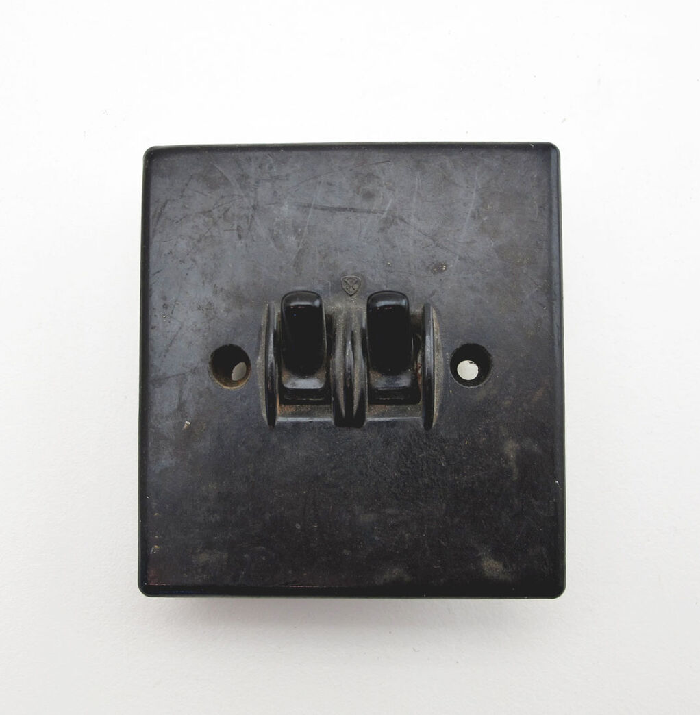 Krone afbryder (sort) - Genbyg