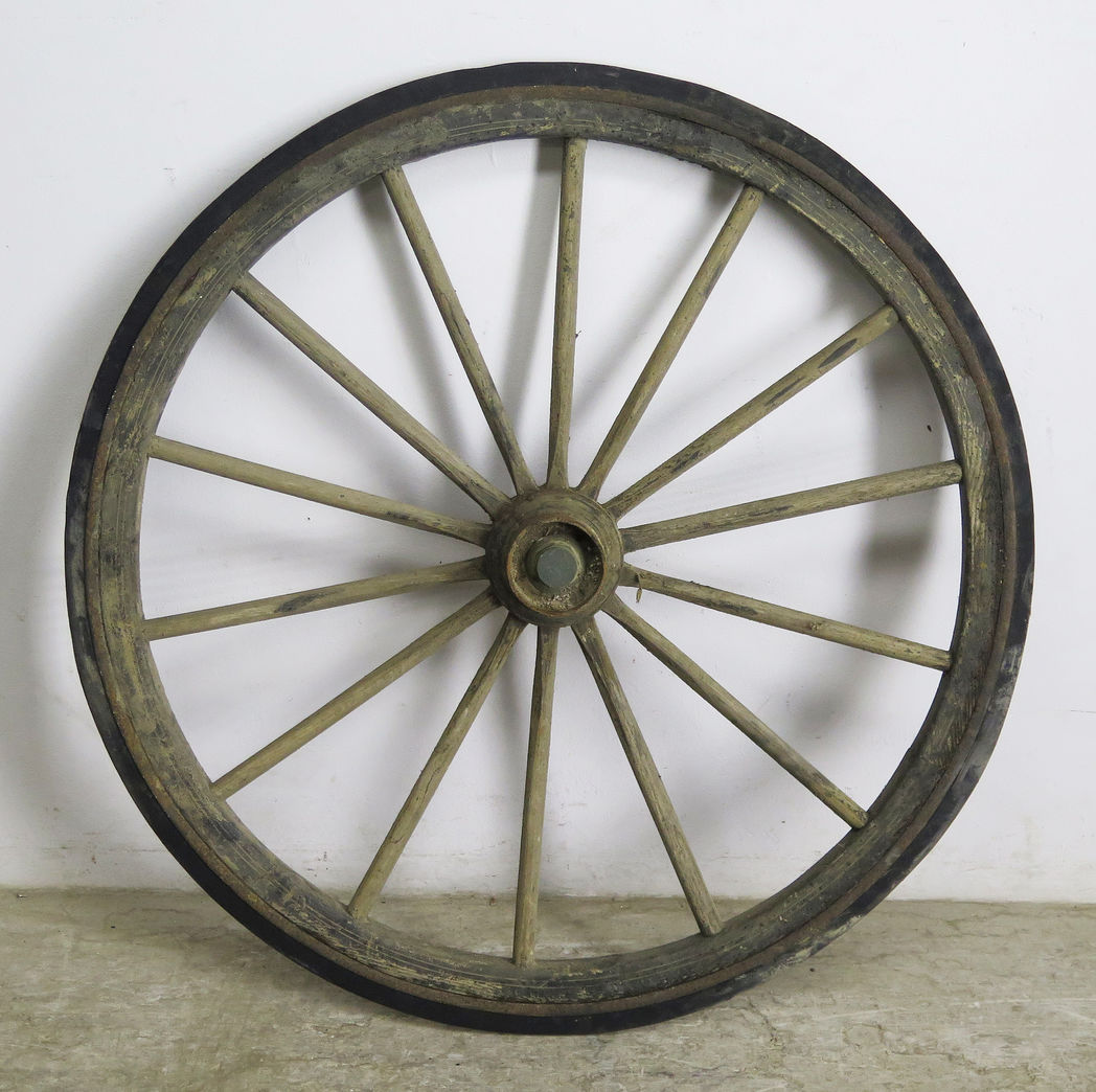 Hjul til hestevogn - stor - Genbyg