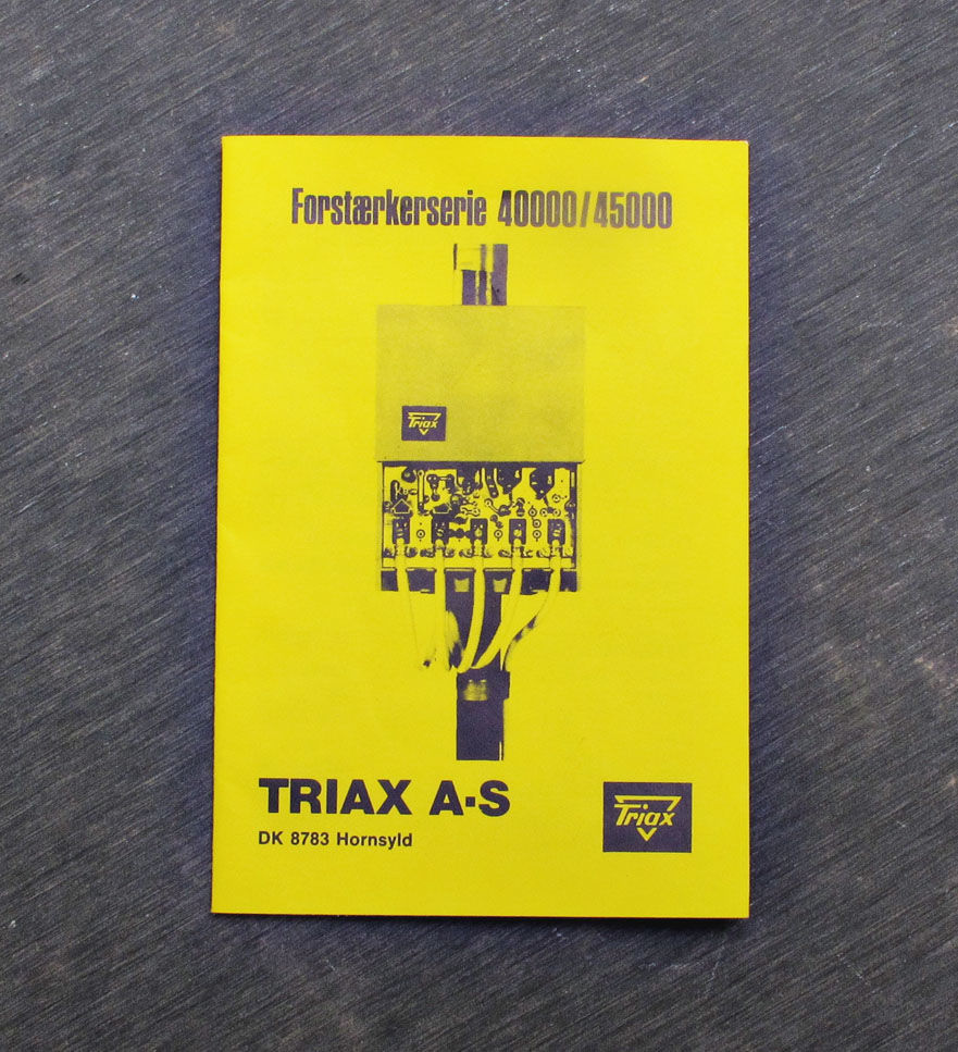 Triax antenne filter - NY!! - Genbyg