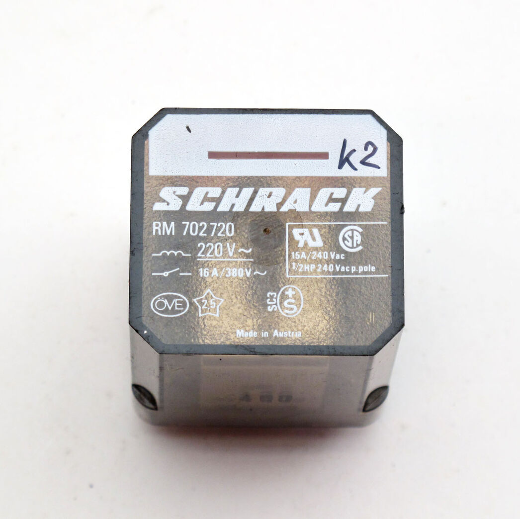 Schrack Relæ 24VAC - Genbyg