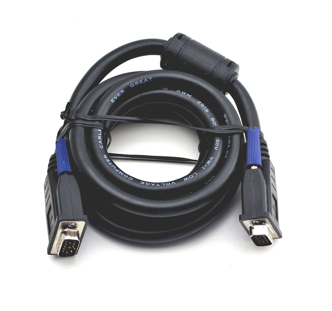 VGA Monitor kabel, 1,8m - Genbyg
