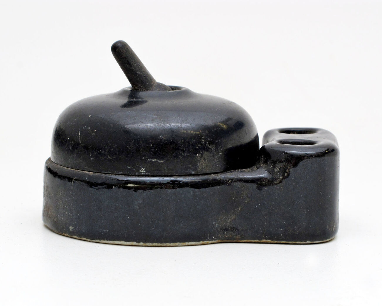 LK stikkontakt (sort) - Genbyg